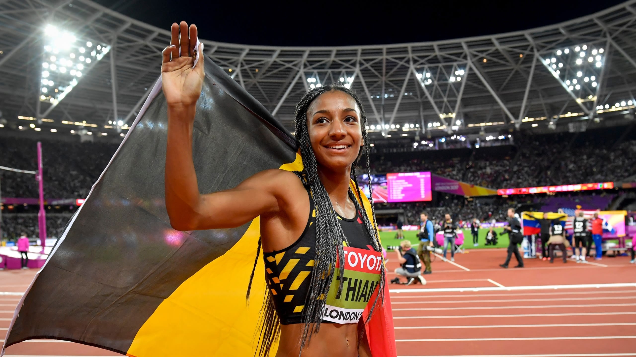 Nafi Thiam Tout l'or de l'heptathlon